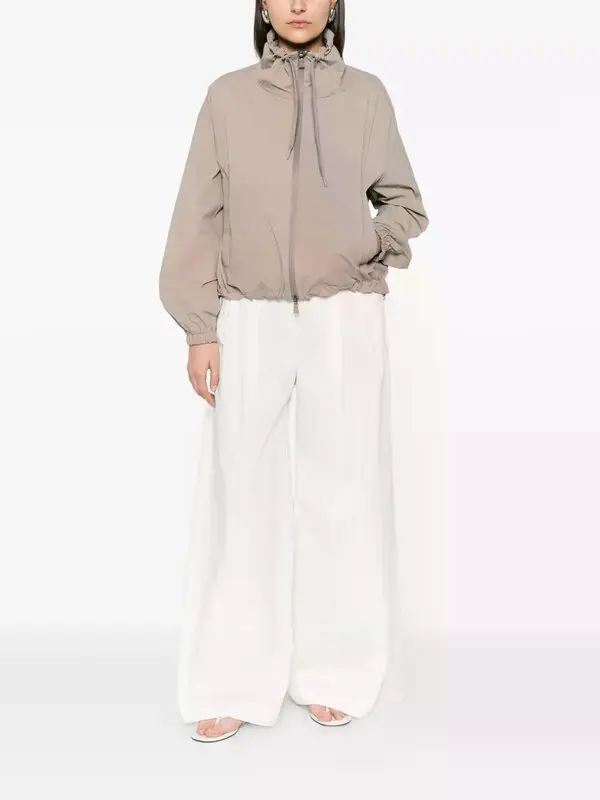 Herno Drawstring Hooded Jacket