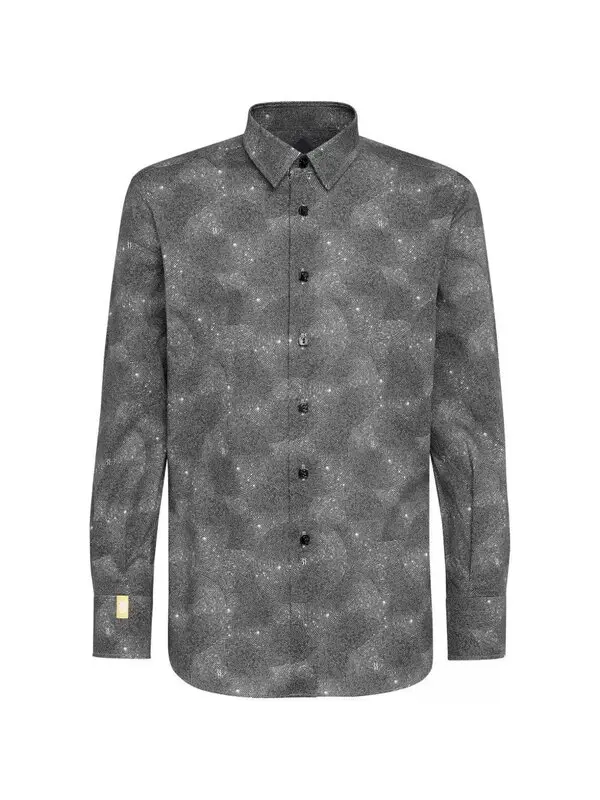 BILLIONAIRE Geometric Cut Shirt