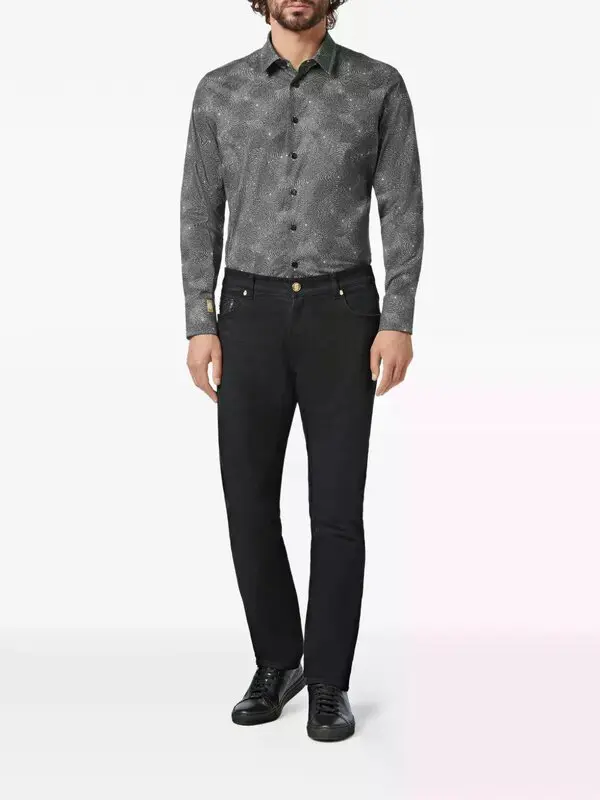 BILLIONAIRE Geometric Cut Shirt