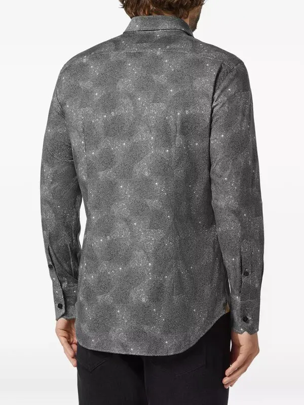 BILLIONAIRE Geometric Cut Shirt