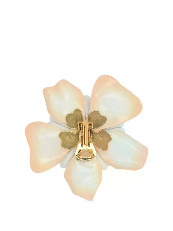 Chloé Bloom Clip-on Earrings - Neutrals