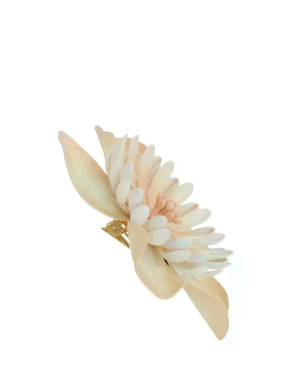 Chloé Bloom Clip-on Earrings - Neutrals