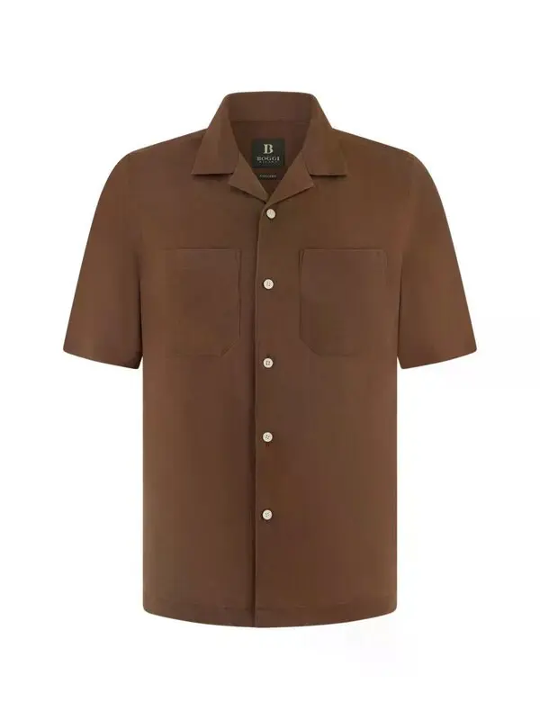 Boggi Milano Regular Fit Linen Shirt