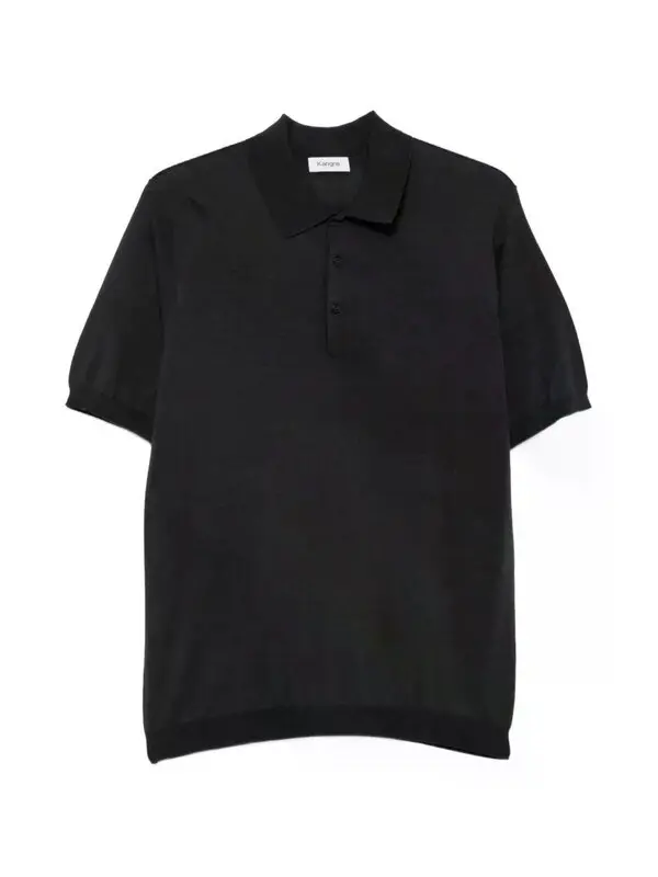 KANGRA Short-sleeve Polo Shirt - Grey