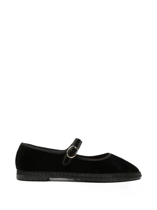 FLABELUS Antonia Velvet Ballet Flats