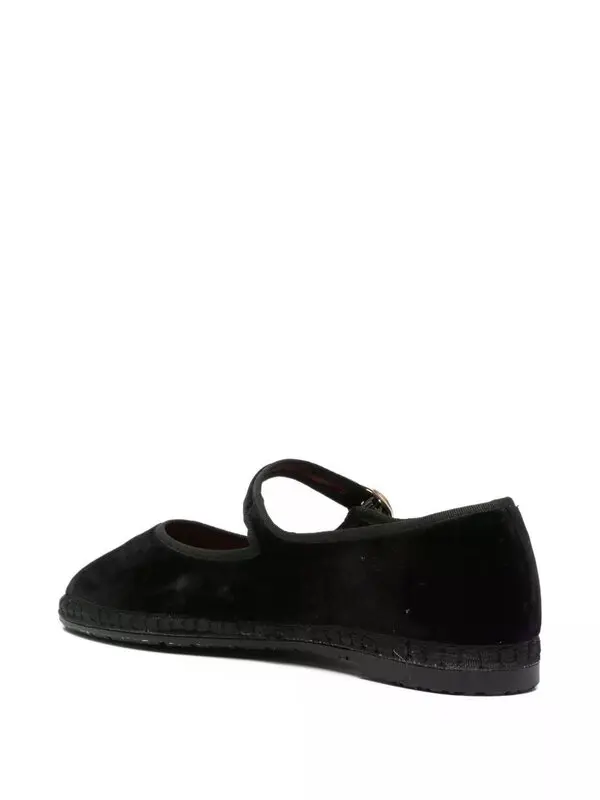 FLABELUS Antonia Velvet Ballet Flats