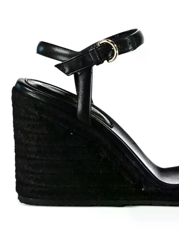 GIANVITO ROSSI Cord Wedge Sandals
