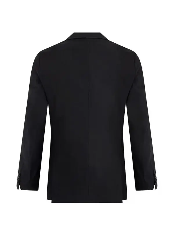 BOSS Single-breasted Patch-pocket Blazer - Black