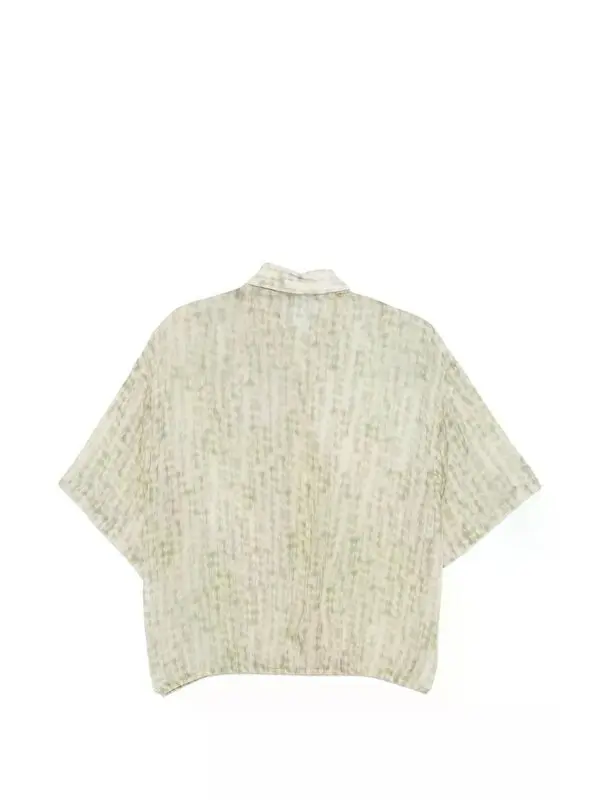 Max & Moi Abstract Print Short-sleeve Shirt
