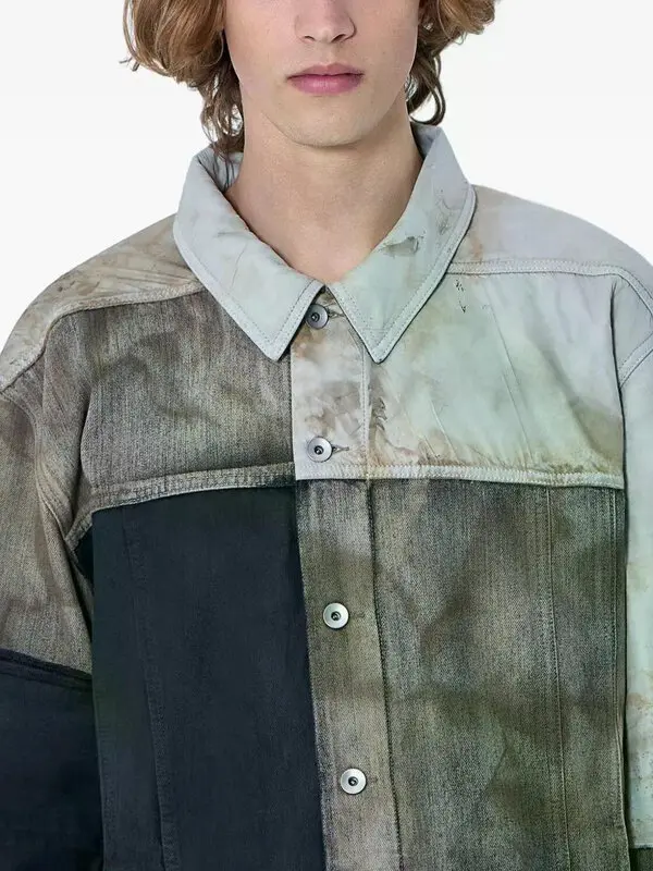 Rick Owens Long-sleeve Buttoned Overshirt