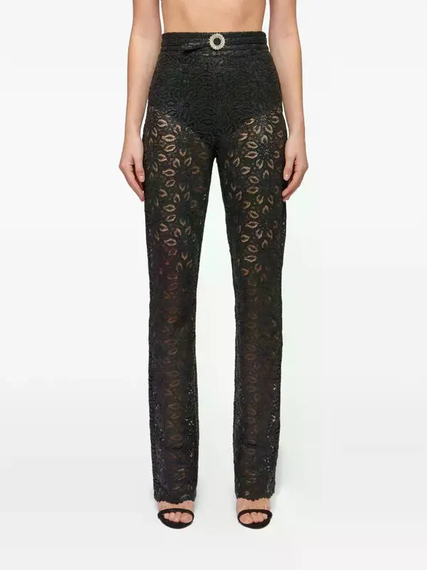 CATALINA Carolyn Lace Trousers - Black
