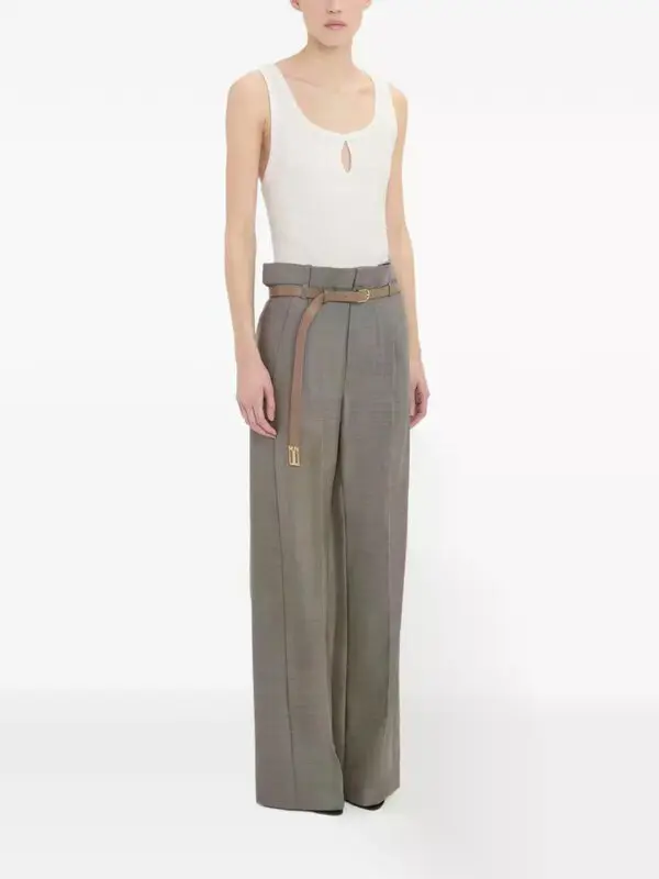 Victoria Beckham Pleated-waist Trousers