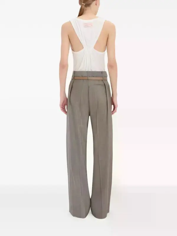 Victoria Beckham Pleated-waist Trousers