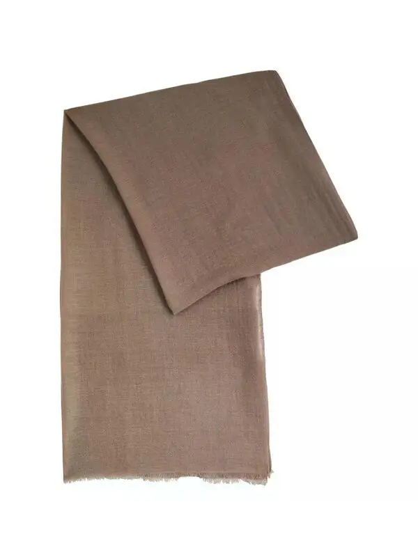 Denis Colomb Ring Cashmere Scarf - Brown