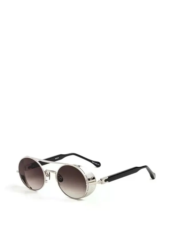 Matsuda Side-shield Round-frame Sunglasses