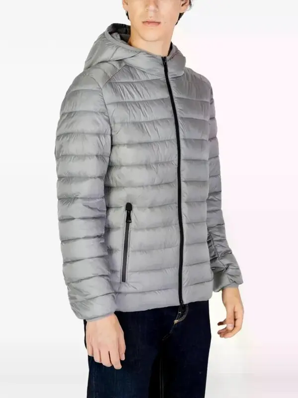 GIANNI LUPO Quilted Hooded Jacket