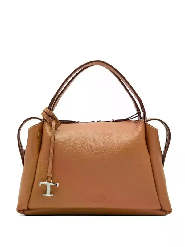 TOD'S T-timeless Pebbled Shoulder Bag