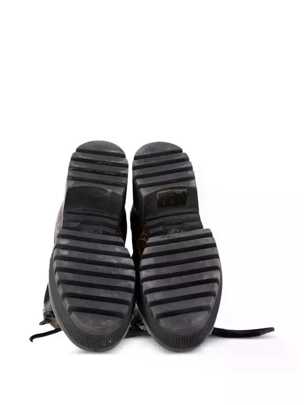 LOUIS VUITTON Laureate Monogram Boots