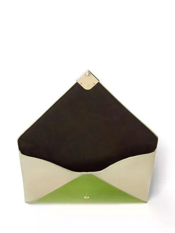 Fendi Ff Leather Pouch
