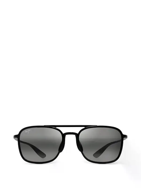 Maui Jim Keokea Square-frame Sunglasses - Black