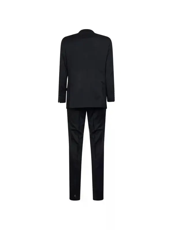 Kiton Double-breasted Virgin Wool Suit