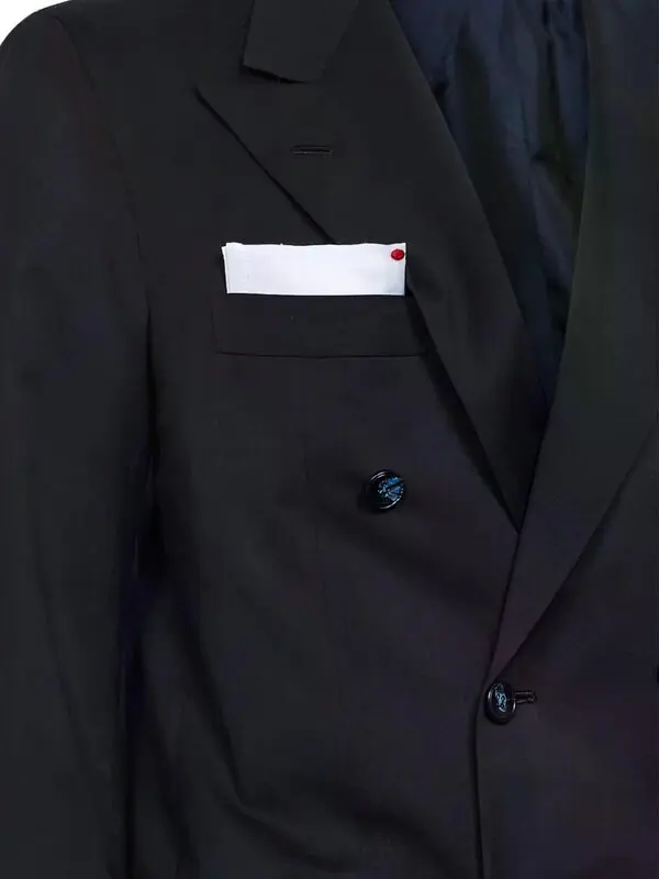 Kiton Double-breasted Virgin Wool Suit