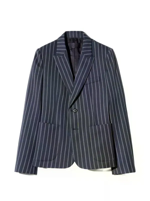 NILI LOTAN Delphine Pinstripe Blazer