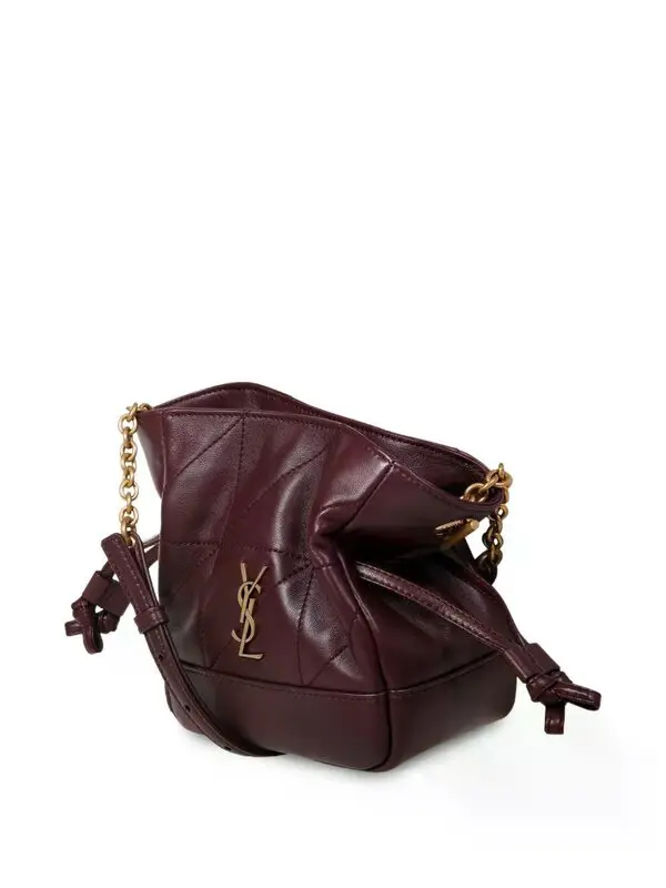 Saint Laurent Jamie Quilted Leather Shoulder Bag - Red