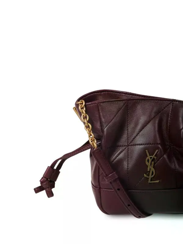 Saint Laurent Jamie Quilted Leather Shoulder Bag - Red