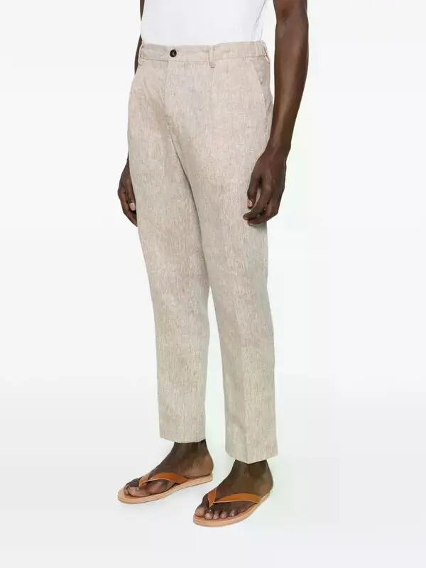 ENTRE AMIS Pleated Trousers