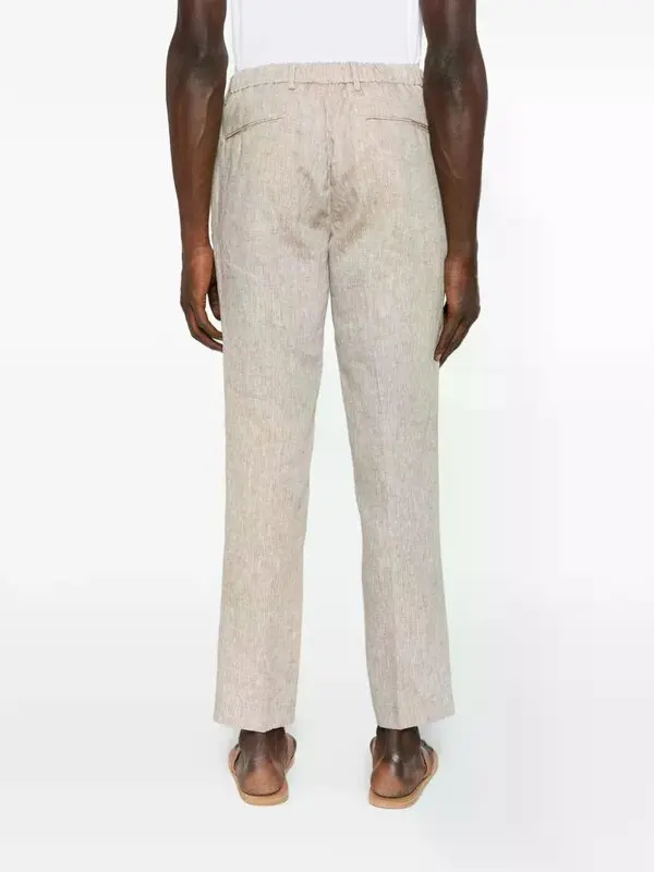 ENTRE AMIS Pleated Trousers