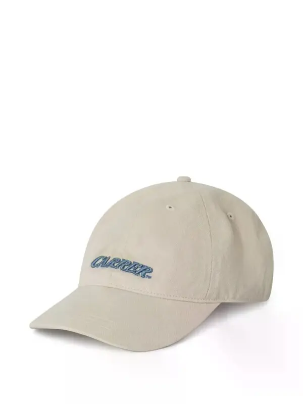 CARRER Mica Embroidered Cap - Neutrals