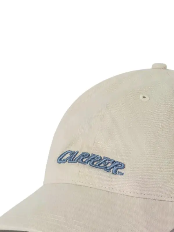 CARRER Mica Embroidered Cap - Neutrals