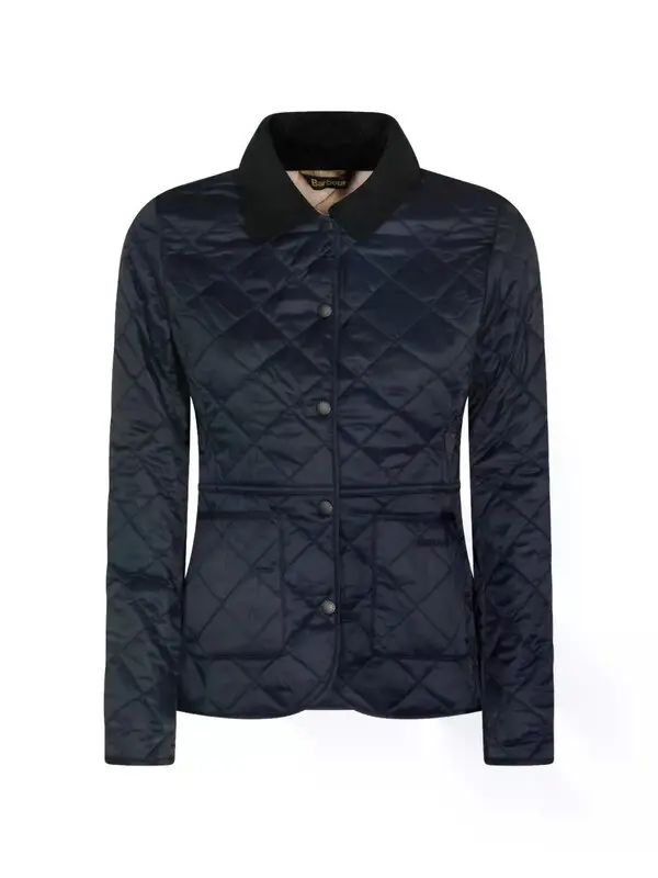 Barbour Quilted Corduroy-collar Jacket