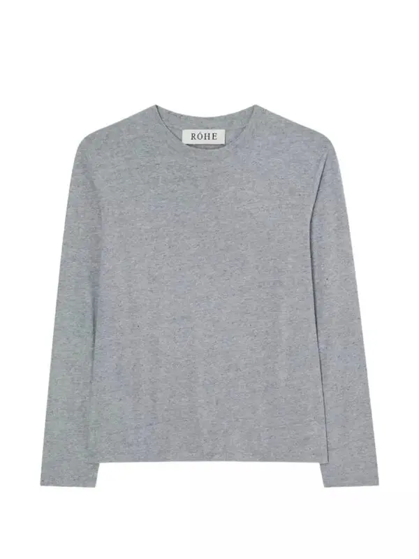 RÓHE Slub Melange T-shirt