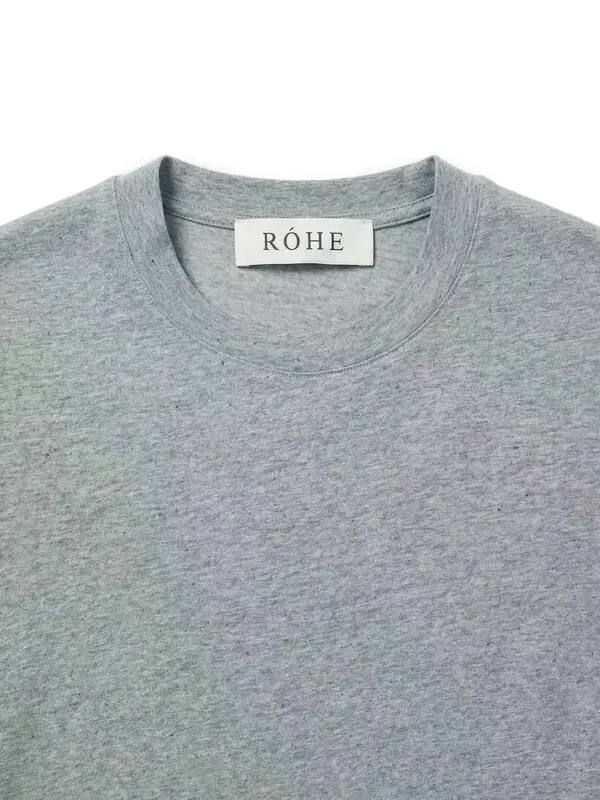 RÓHE Slub Melange T-shirt