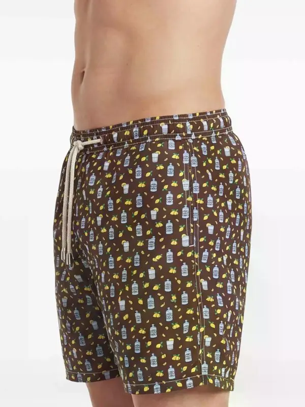 MC2 SAINT BARTH Graphic-print Swim Shorts