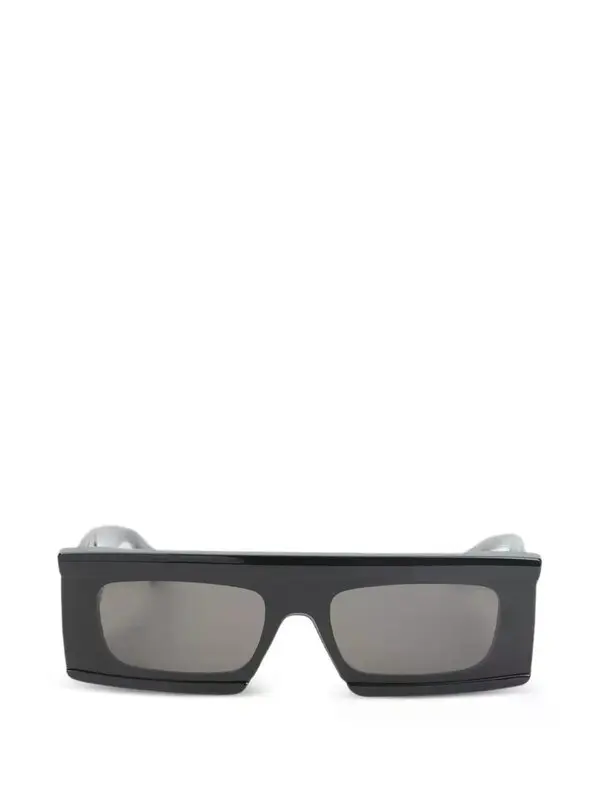 Alaïa Rectangle-frame Sunglasses - Black