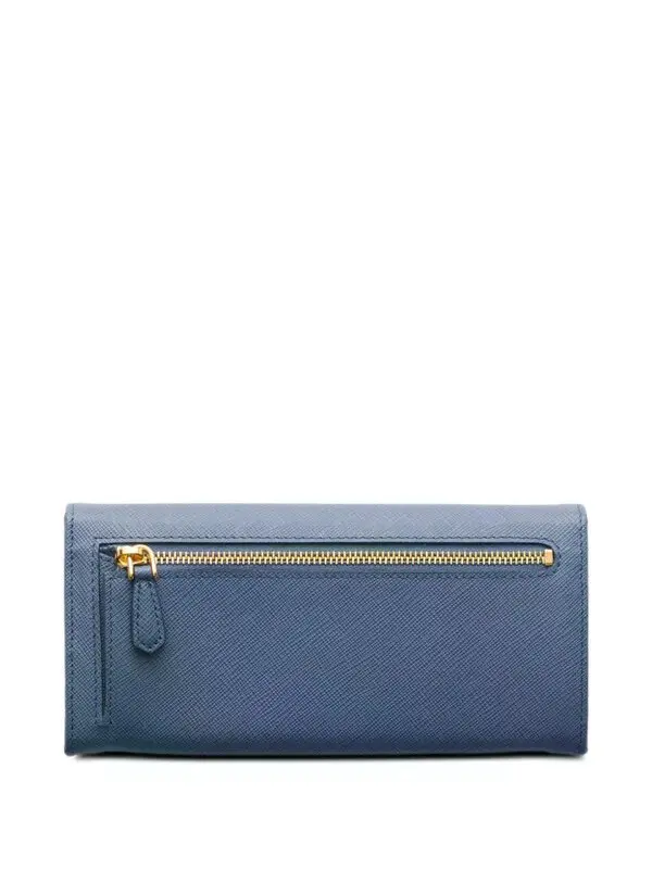 Prada Large Saffiano Leather Wallet