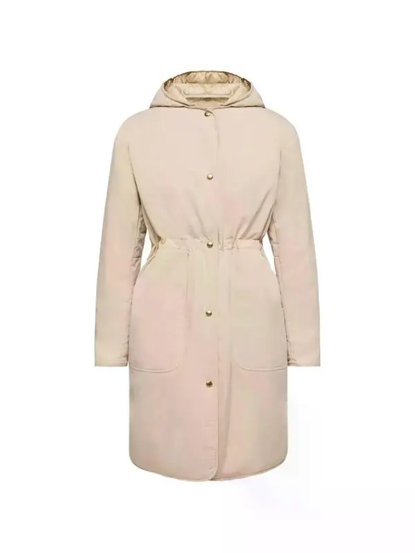Moncler Thymlong Reversible Hooded Coat