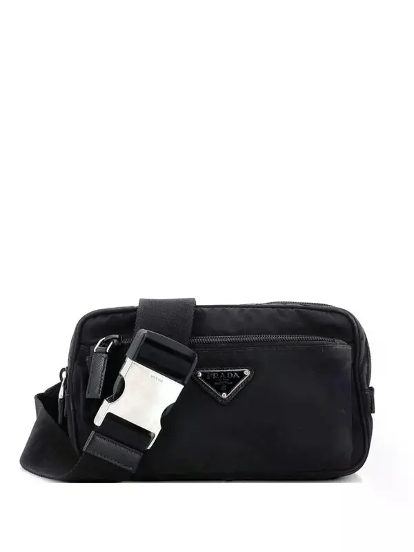 Prada Zip Waist Bag Tessuto Small Belt Bag