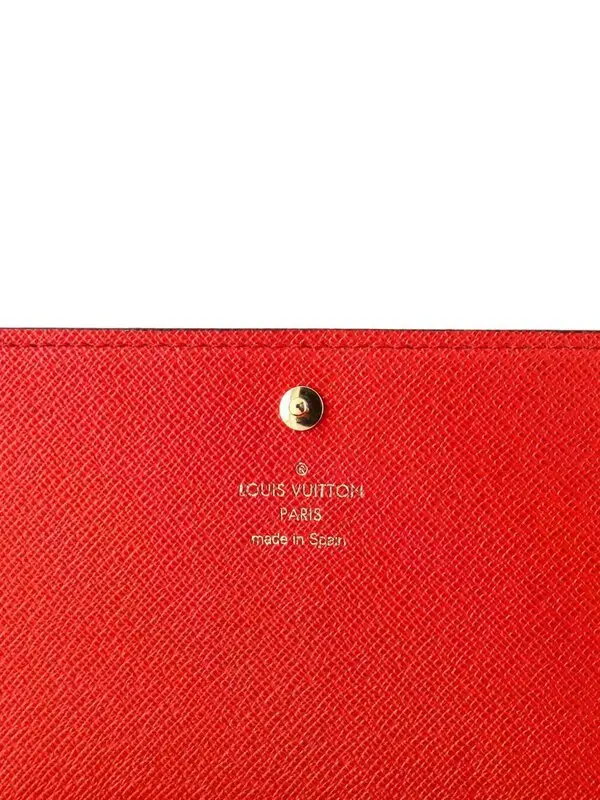 LOUIS VUITTON Sarah Wallet Limited Edition Vivienne Xmas Monogram Canvas Small Wallets