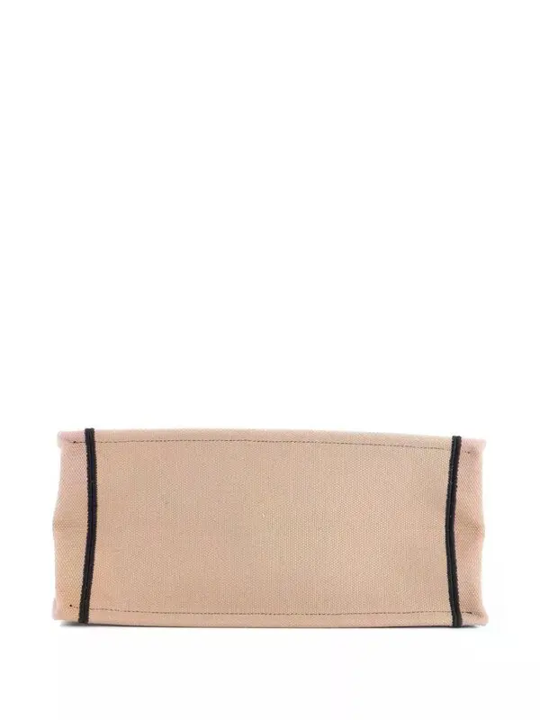 Dior Miss Book Embroidered Canvas Medium Tote Bag - Neutrals
