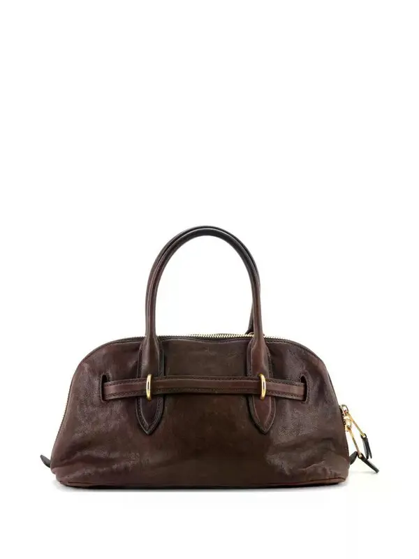 Miu Miu Aventure Top Handle Satchel - Brown