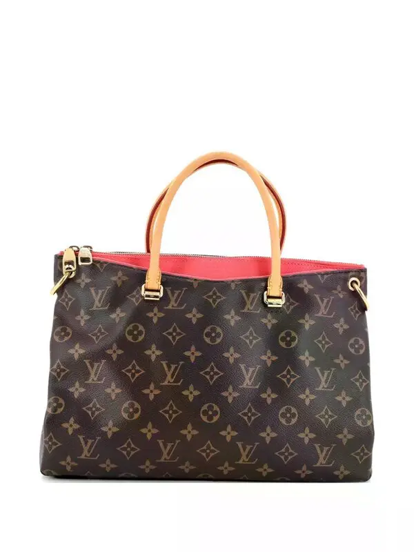 LOUIS VUITTON Pallas Tote Monogram Canvas - Brown