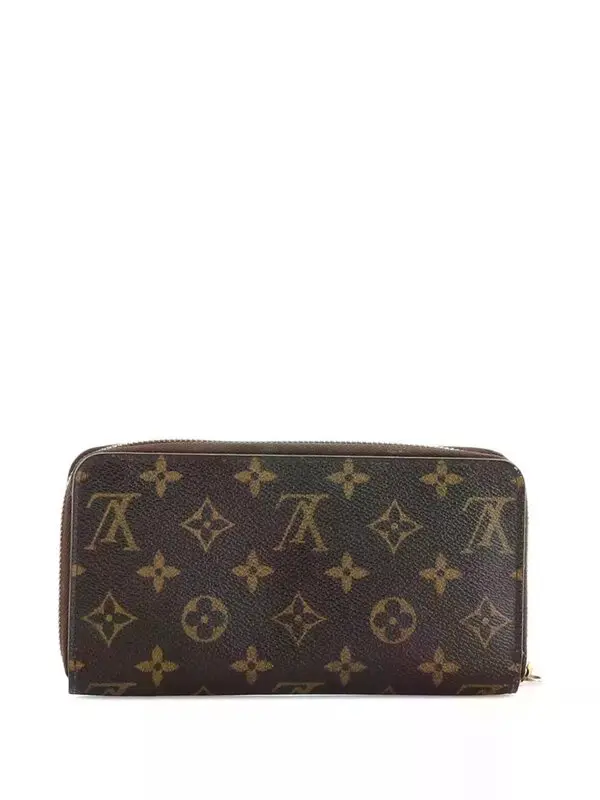 LOUIS VUITTON Zippy Wallet Monogram Canvas Small Wallets