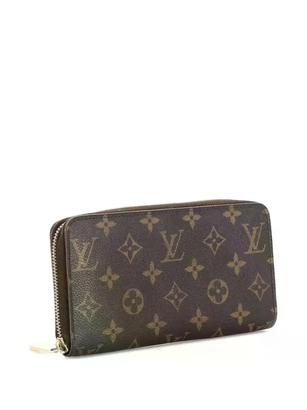 LOUIS VUITTON Zippy Wallet Monogram Canvas Small Wallets