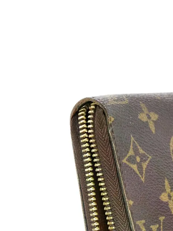 LOUIS VUITTON Zippy Wallet Monogram Canvas Small Wallets