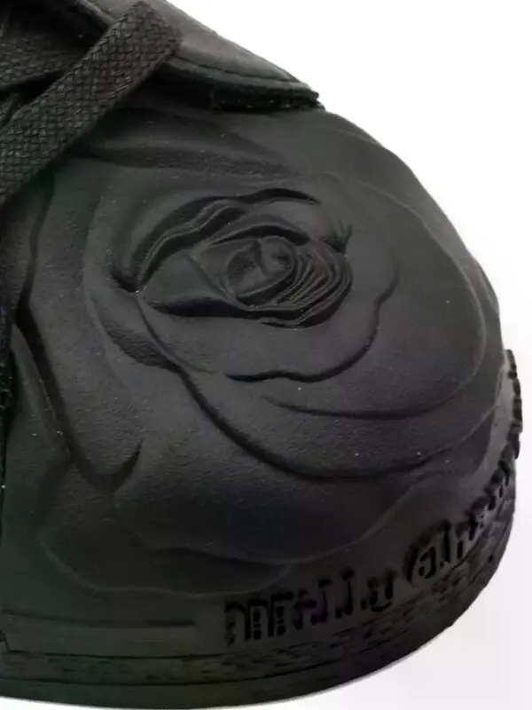 Adidas X Willy Chavarria Superstar Sneakers With Rose Motif