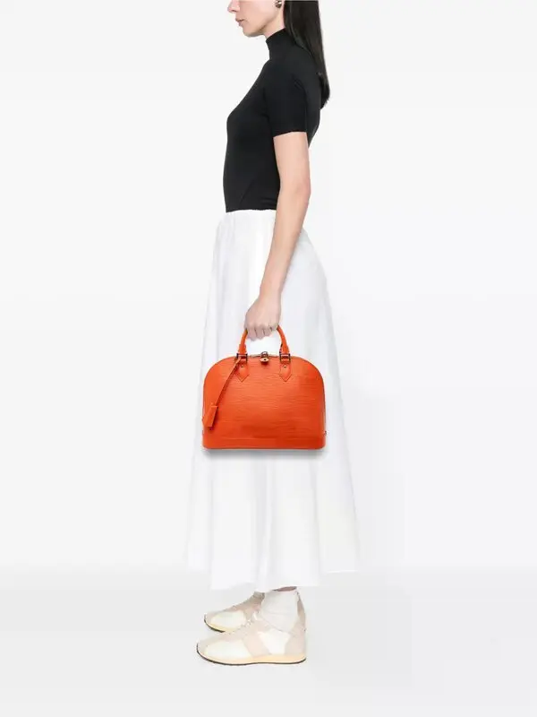 LOUIS VUITTON Epi Alma Pm Satchel